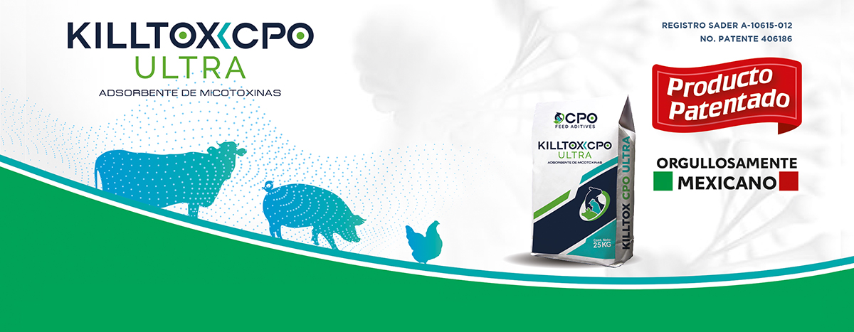 Killtox CPO Ultra. Adsorbente de micotoxinas patentado - BM Editores