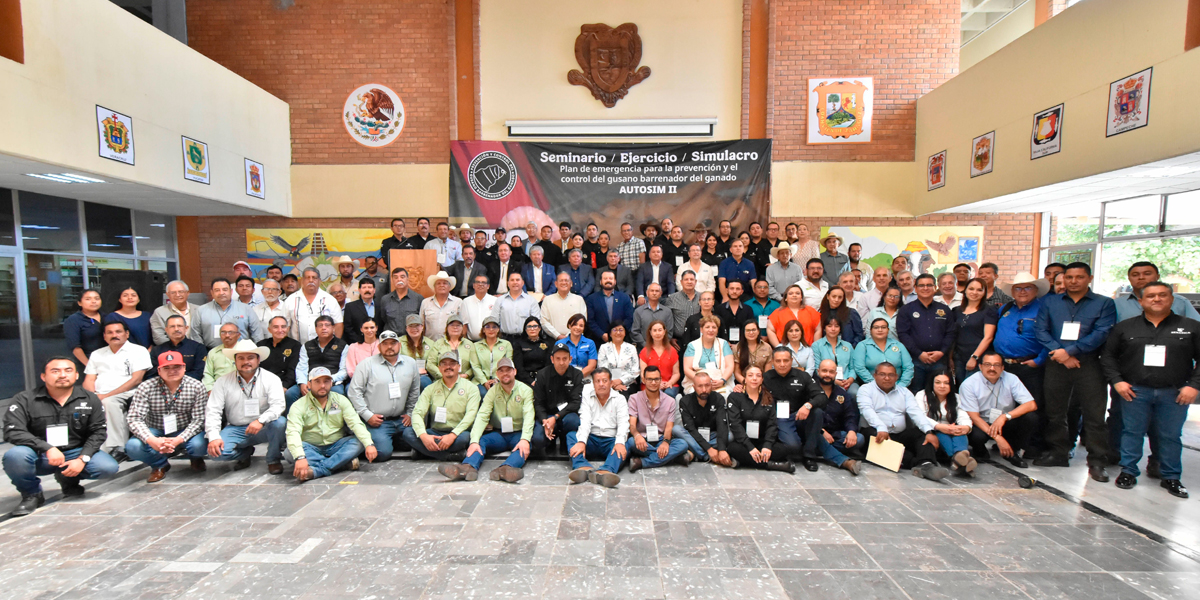 Realiza SENASICA, CNOG y MVZ’s, primer simulacro contra el GBG - BM ...